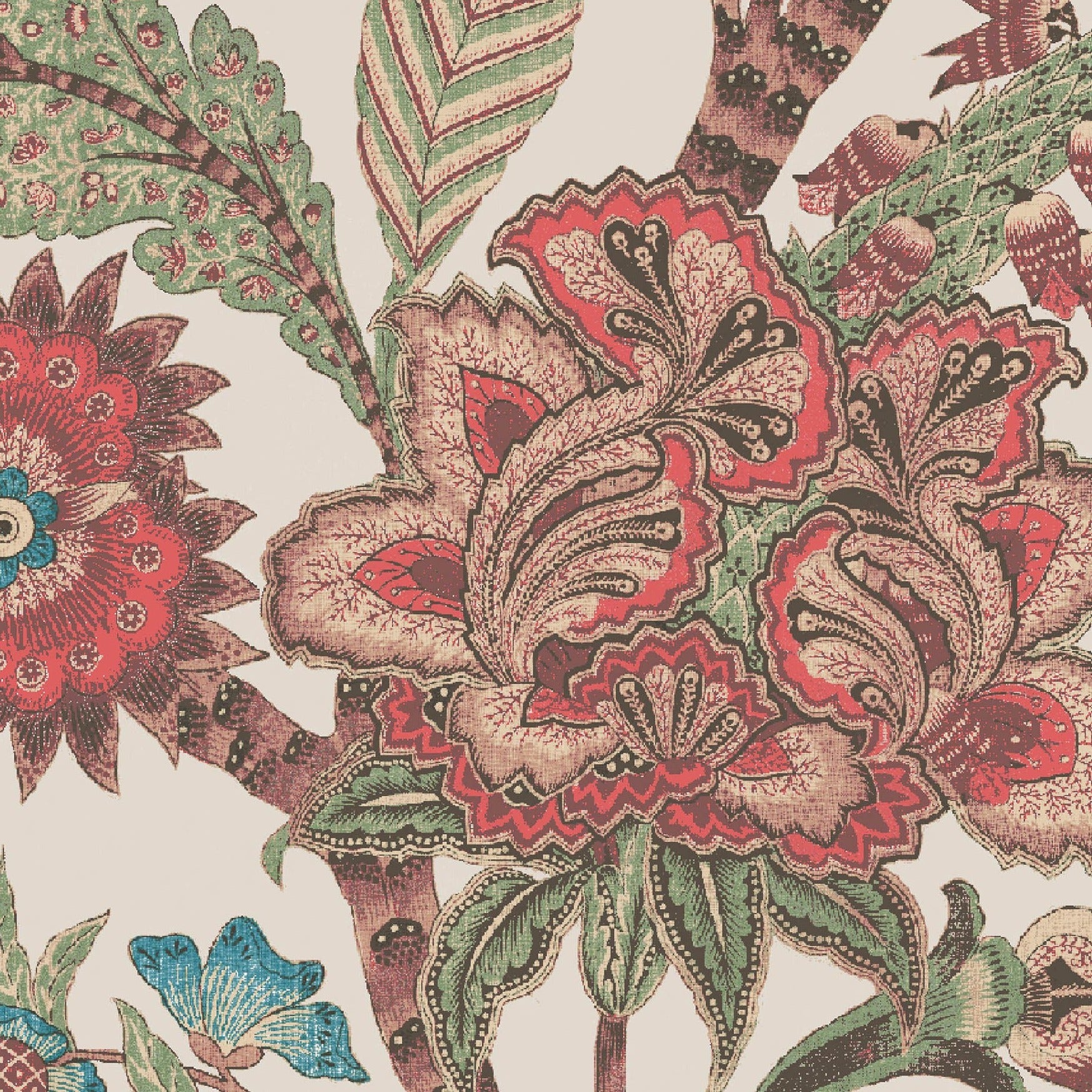 Baby Bombay Wallpaper in Rouge 29 – Arley House